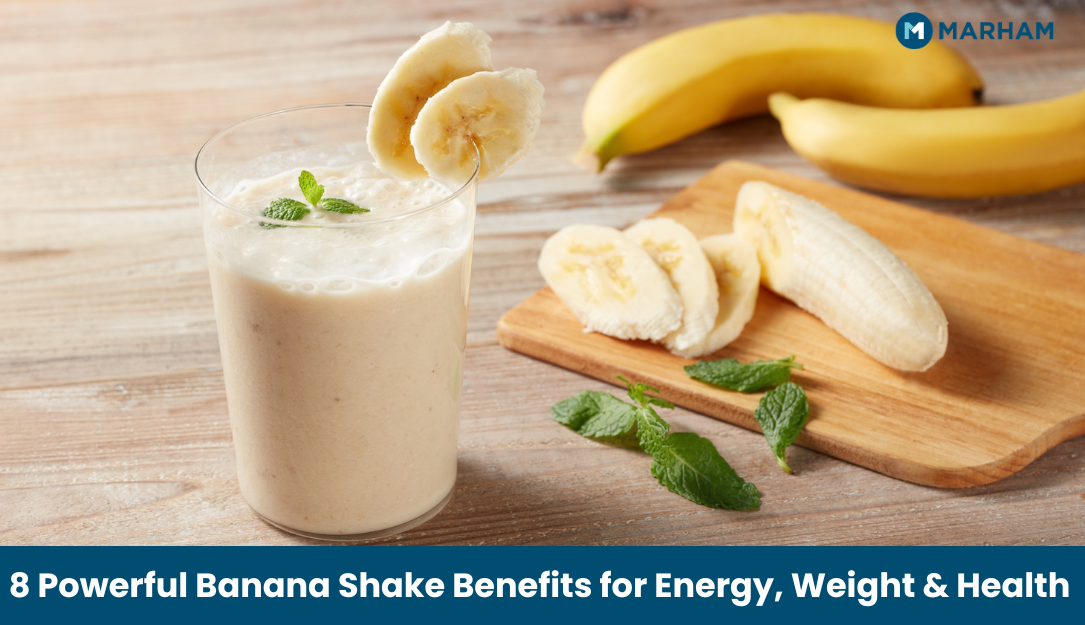 8 Powerful Banana Shake Benefits for Energy, Weight & Health
